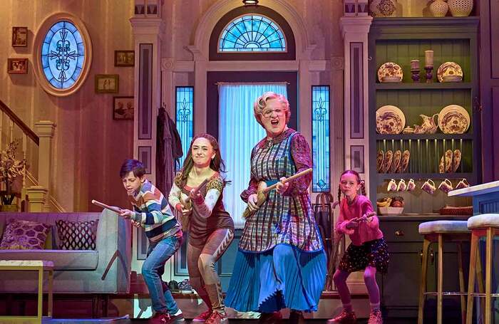 Mrs Doubtfire review at Shaftesbury Theatre, London starring Gabriel Vick